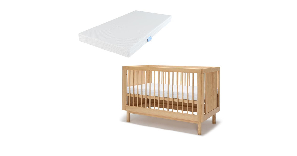 Apollo Cot & DuoCore Mattress Package | Baby Bunting AU