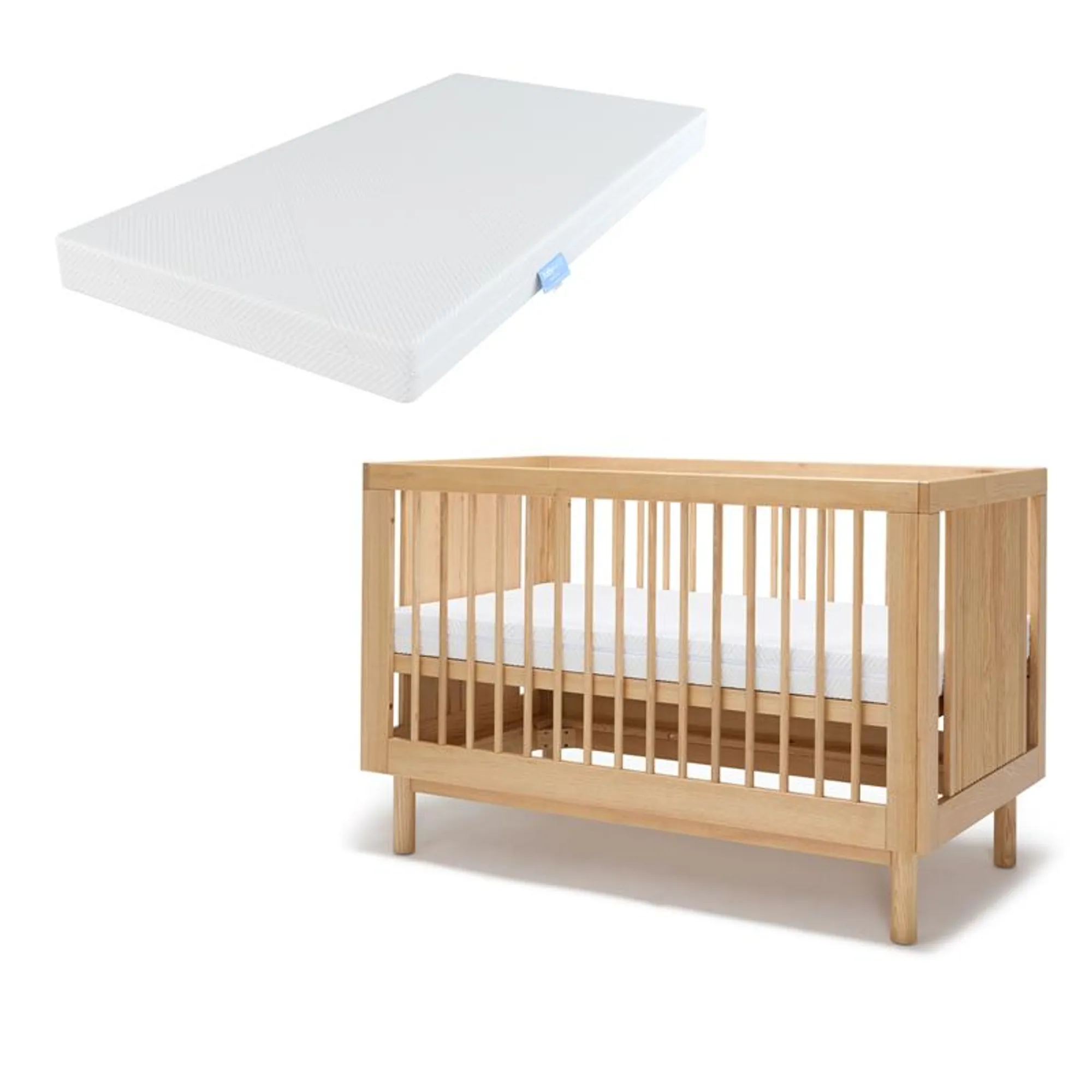 Apollo Cot & DuoCore Mattress Package | Baby Bunting AU