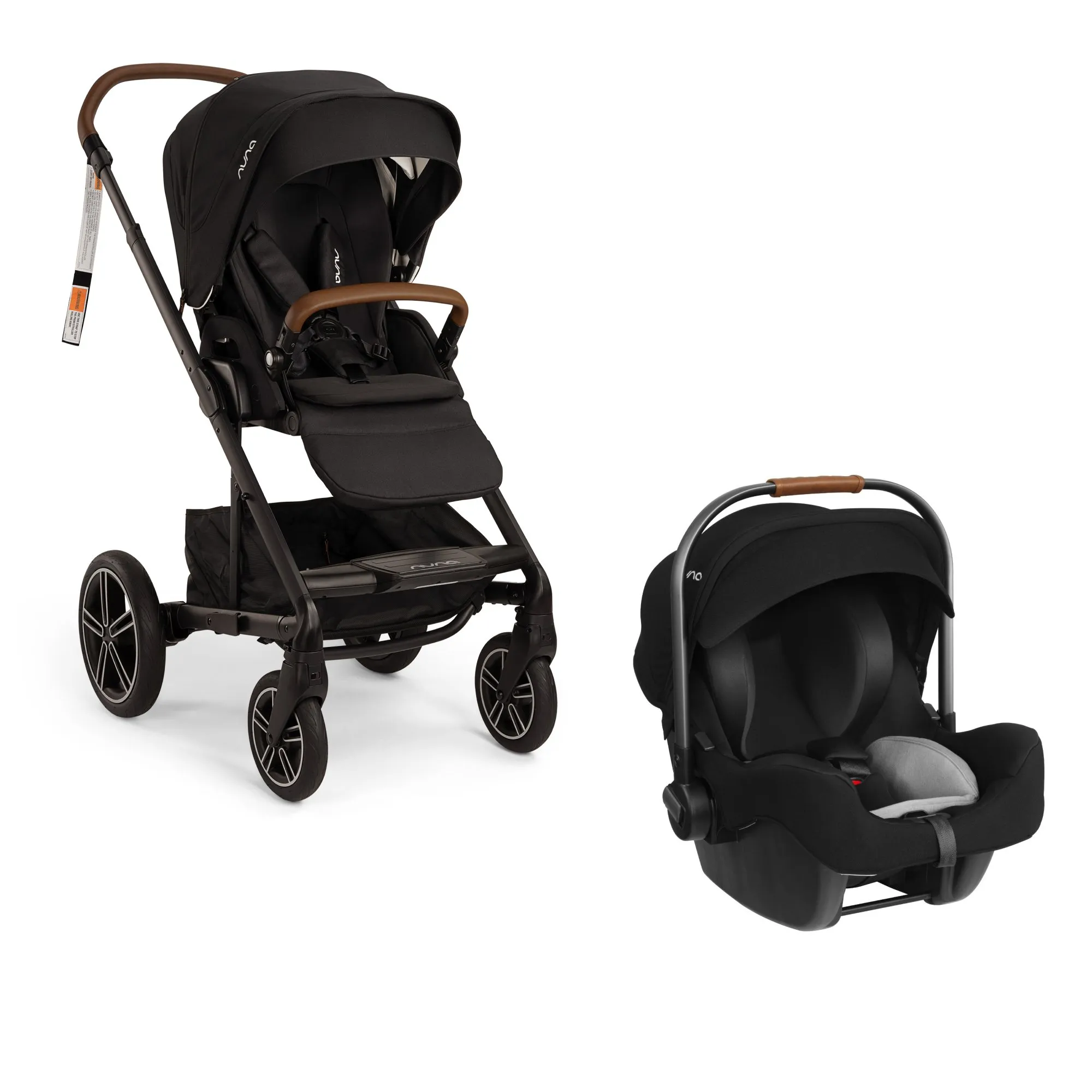 Nuna Mixx Stroller & Klik Plus Capsule Bundle | Baby Bunting AU