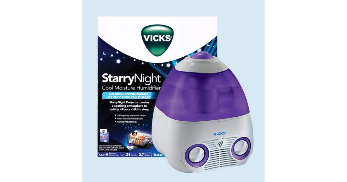 Vicks Starry Night Humidifier | Baby Bunting NZ