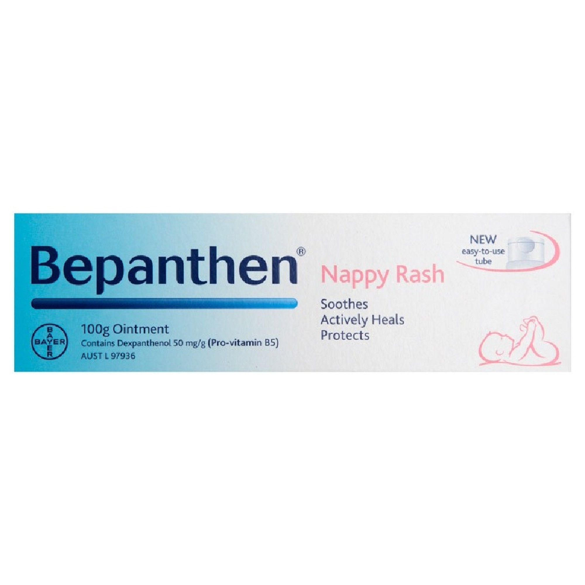 Bepanthen Nappy Rash Ointment 100 Gram | Baby Bunting AU