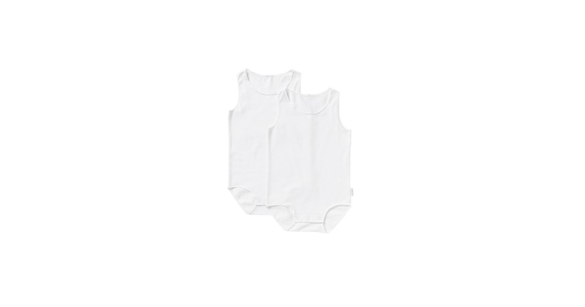 Bonds 2 Pack Wonderbodies Singlet Suit White | Baby Bunting NZ