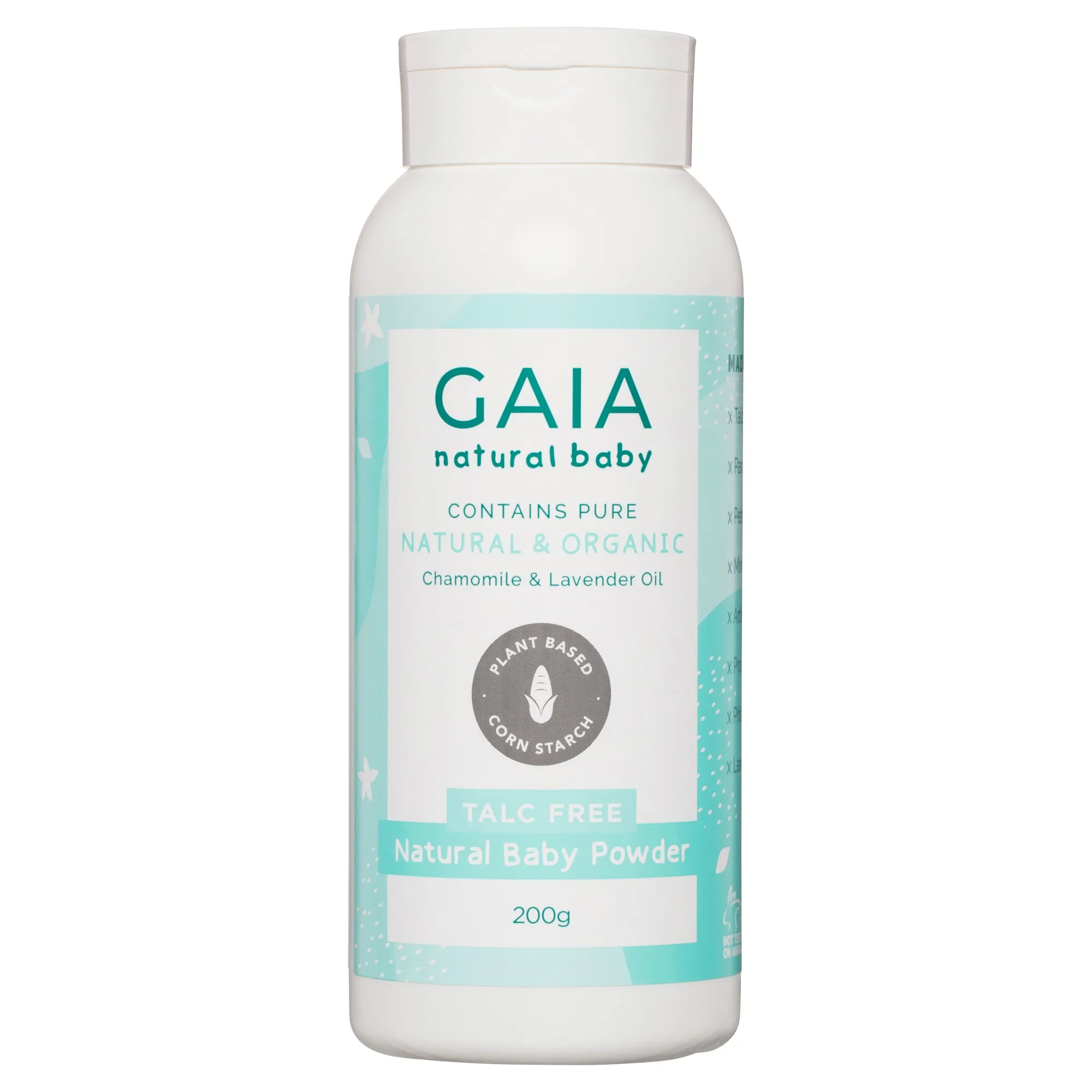 GAIA Natural Baby Powder 200 Grams | Baby Bunting AU