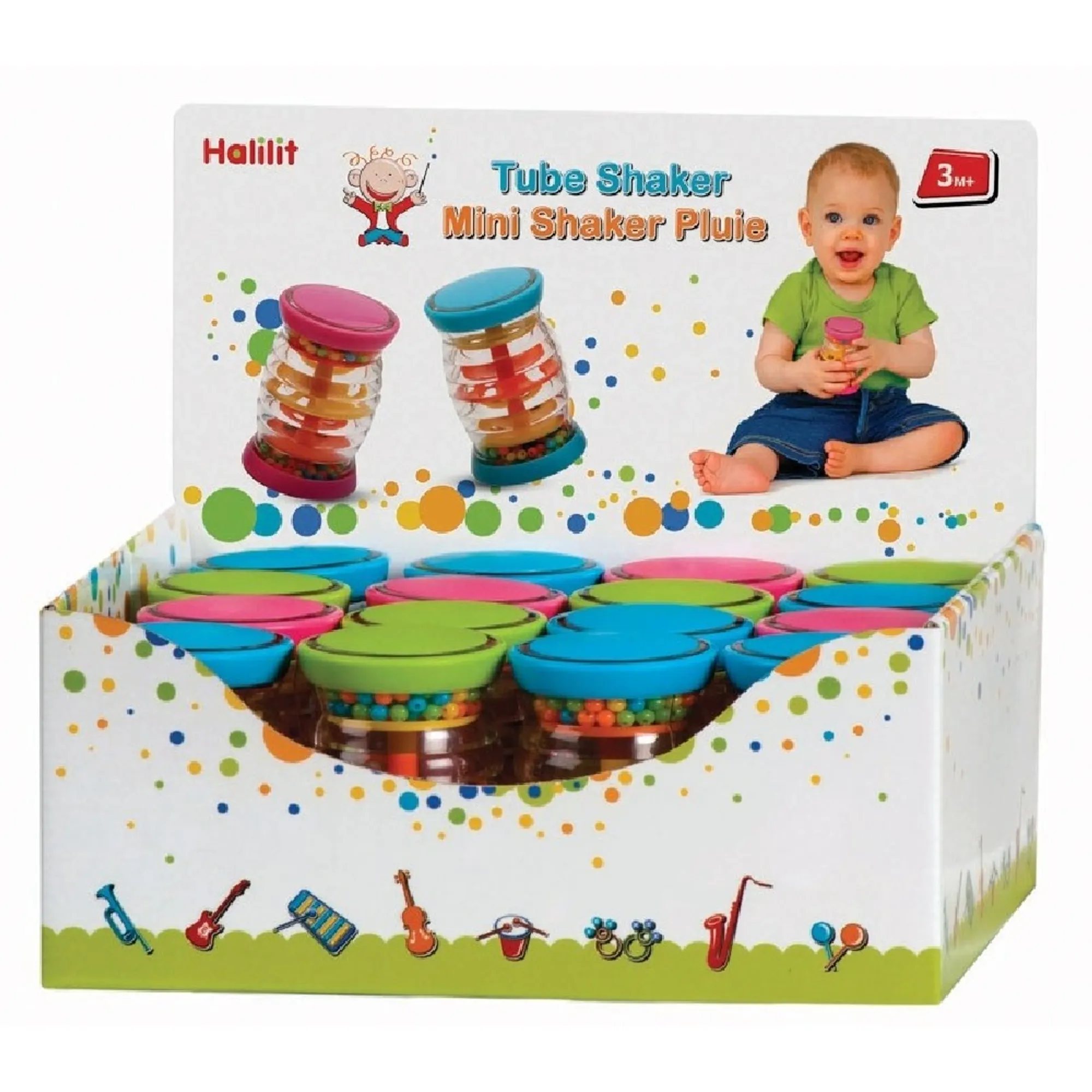 Halilit Tube Shaker Assorted | Baby Bunting AU