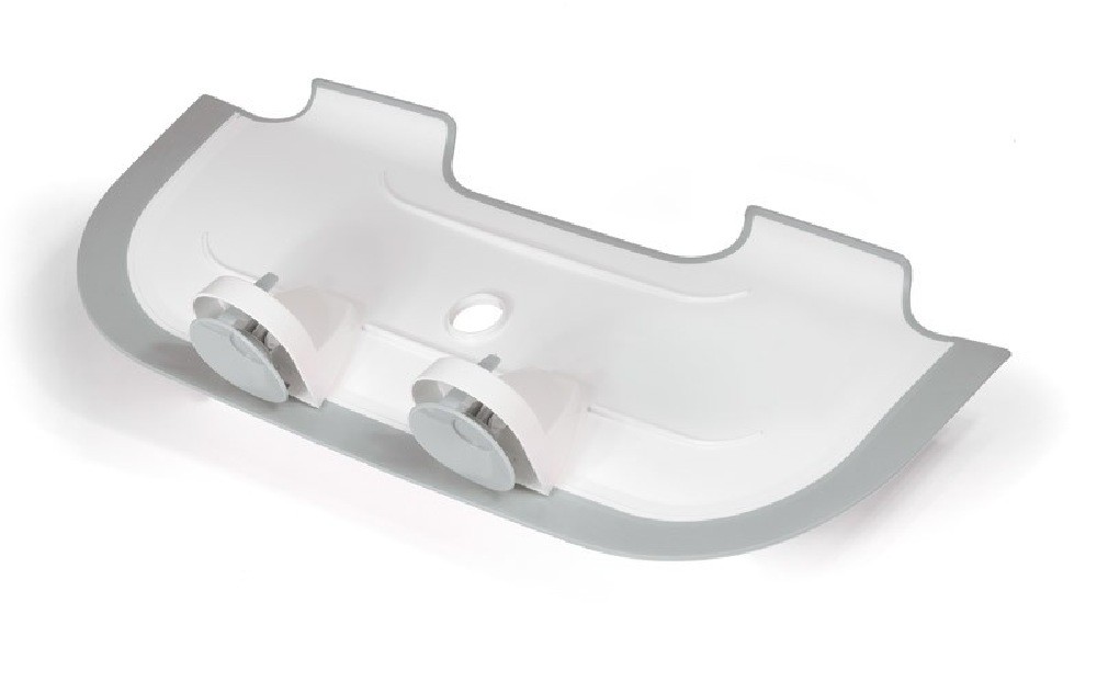 Baby Dam White/Grey | Bathing Accessories | Baby Bunting AU