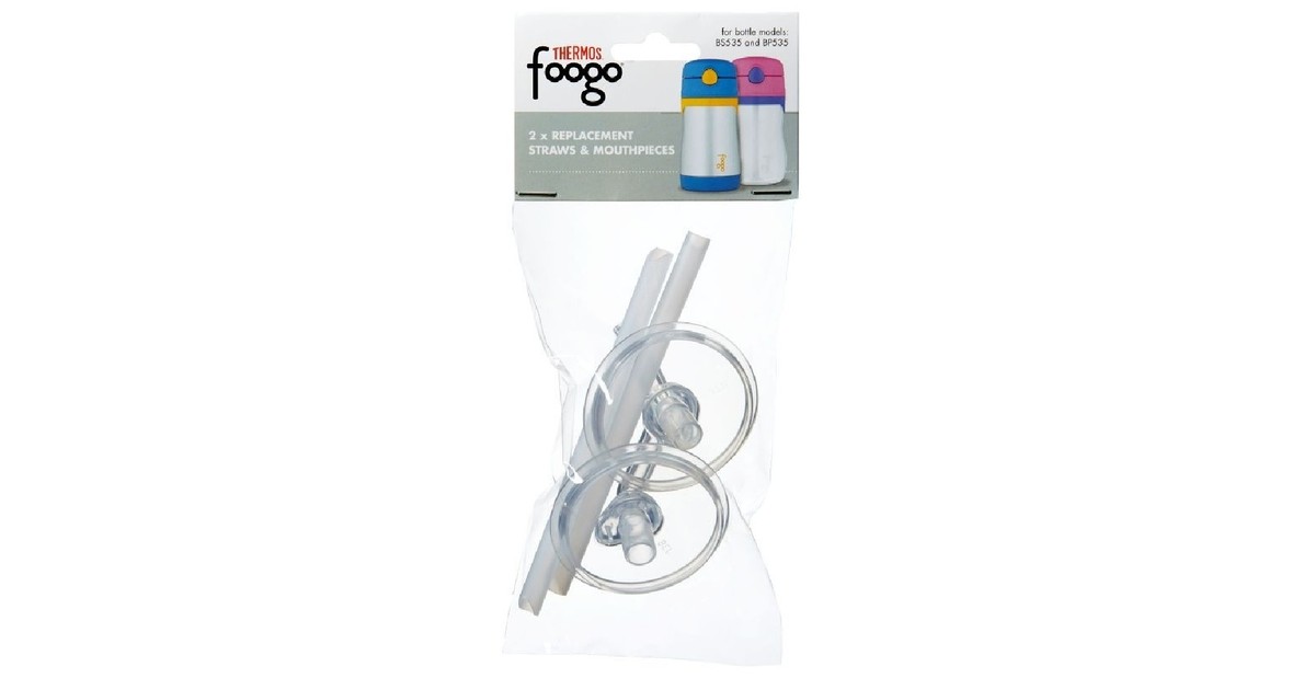 Thermos Foogo Spare Straw Mouthpiece 2PK | Baby Bunting NZ