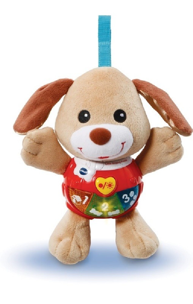 Vtech Baby Little Singing Puppy Brown | Interactive Toys | Baby Bunting AU