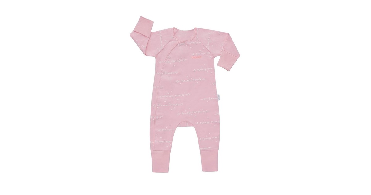 Bonds Newbies Coverall - Pink - | Baby Bunting NZ
