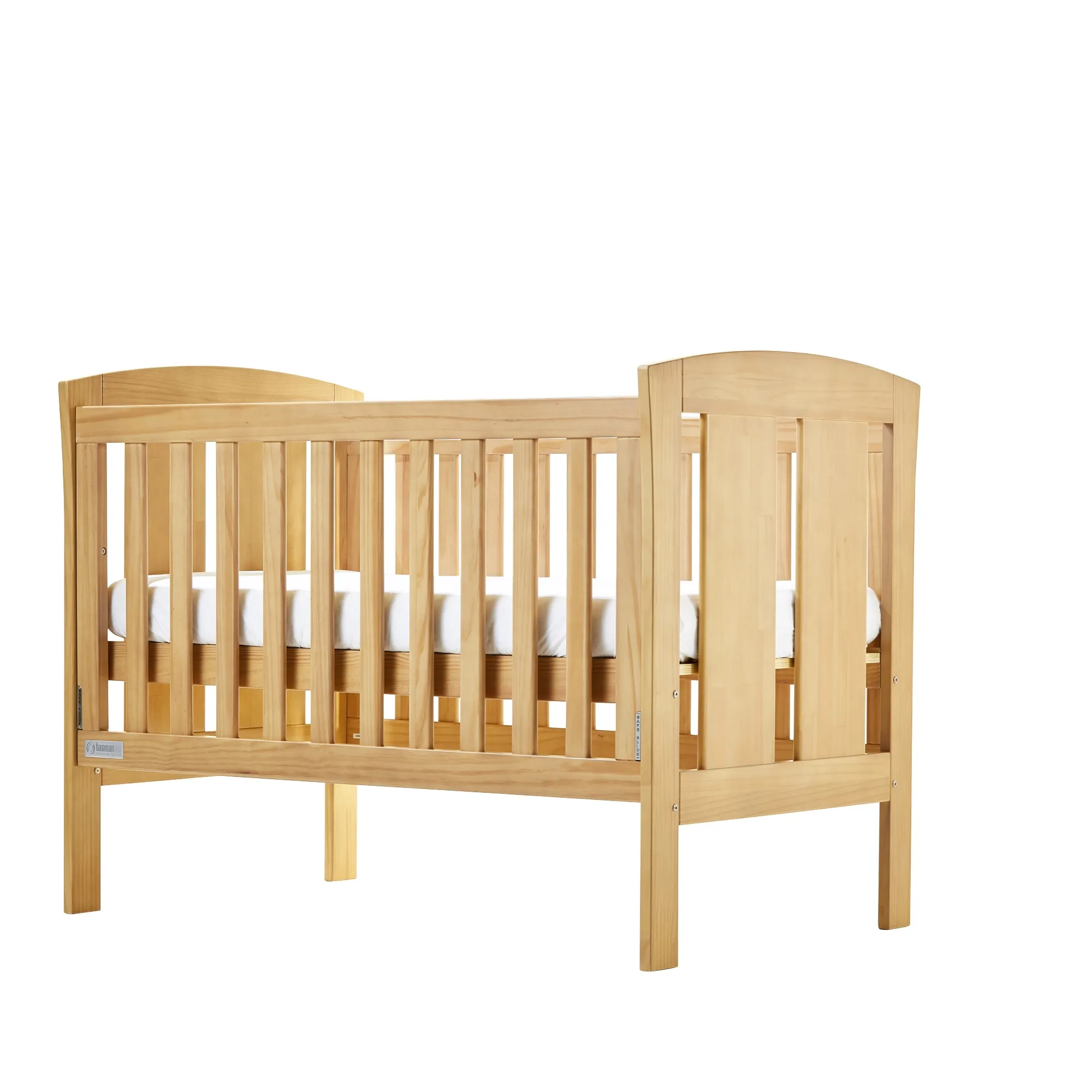 Tasman Eco Capri Cot Sandstone | Baby Bunting NZ