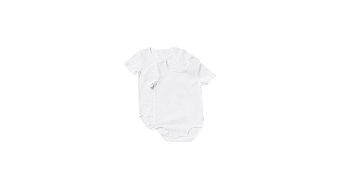 Bonds 2 Pack Wonderbodies Short Sleeve White | Baby Bunting AU