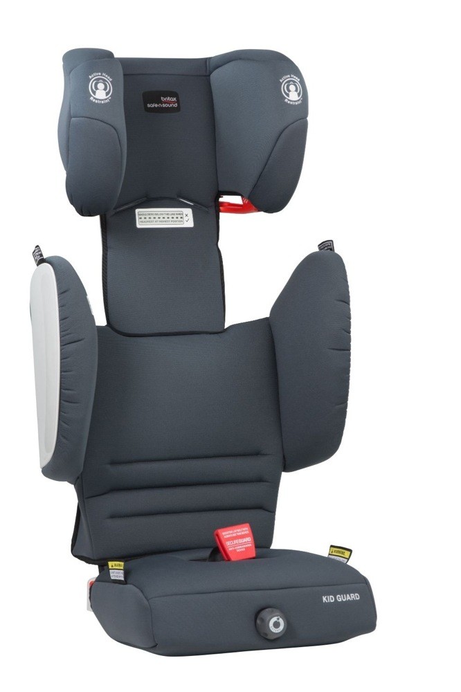 Britax Safe N Sound Kid Guard Grey | Boosters | Baby Bunting AU