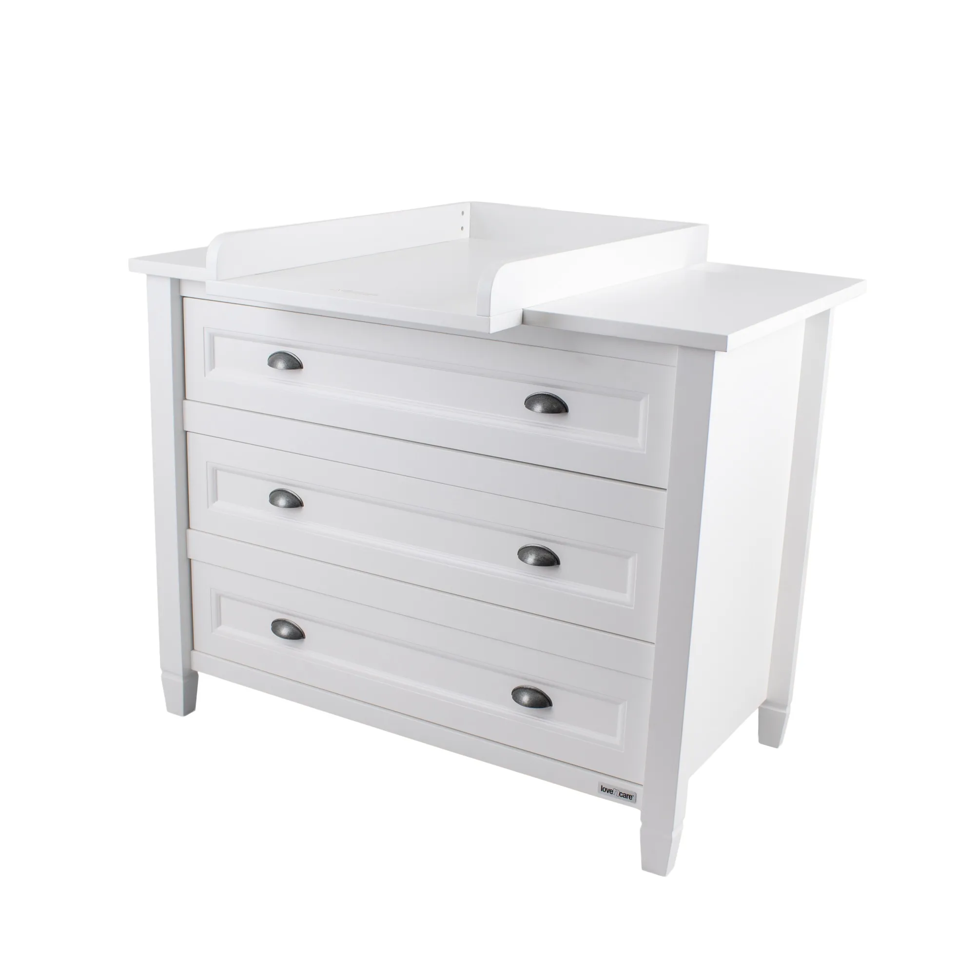 Love N Care Everly Drawer Chest White | Baby Bunting AU