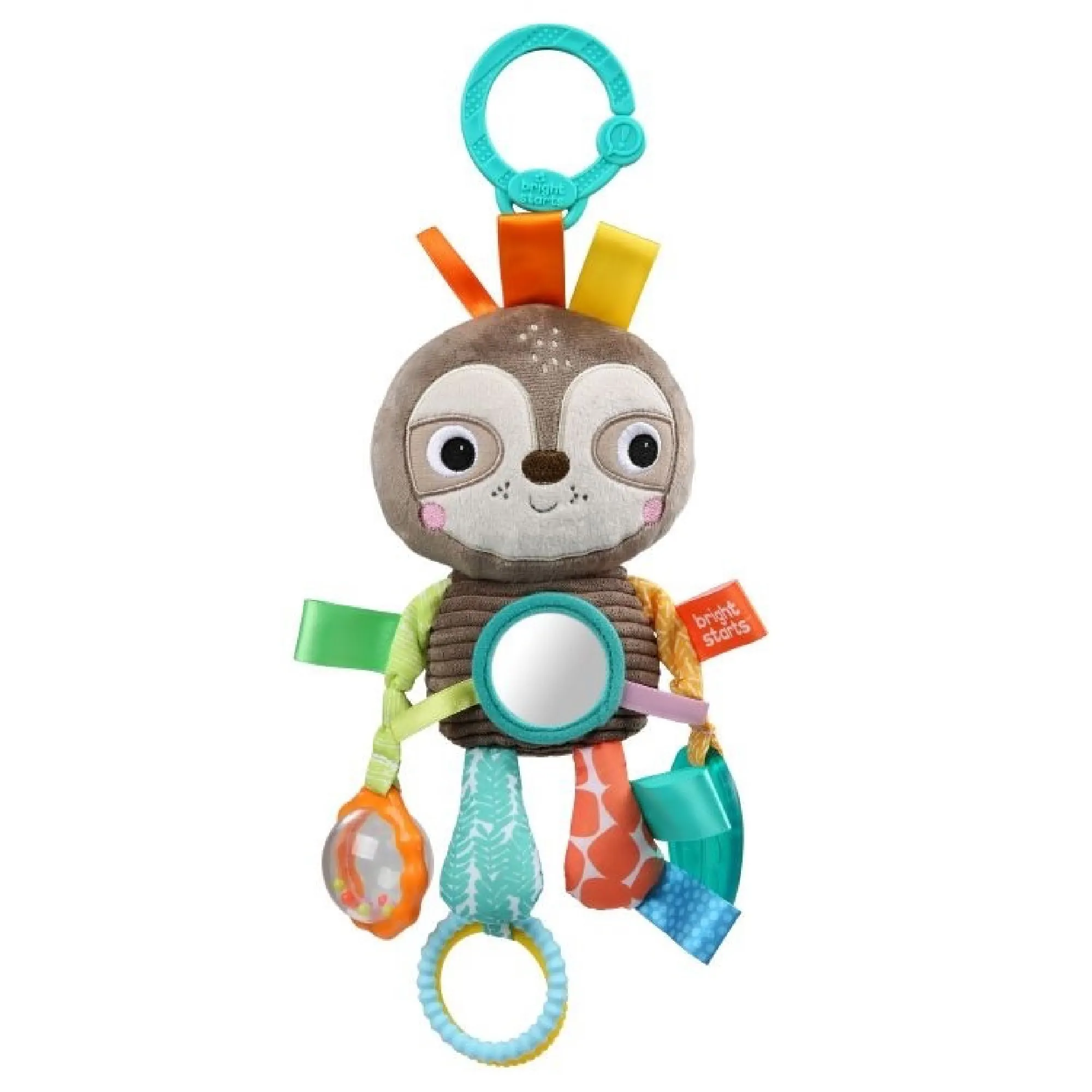 Bright Starts Playful Pals Activity Toy Sloth | Baby Bunting AU