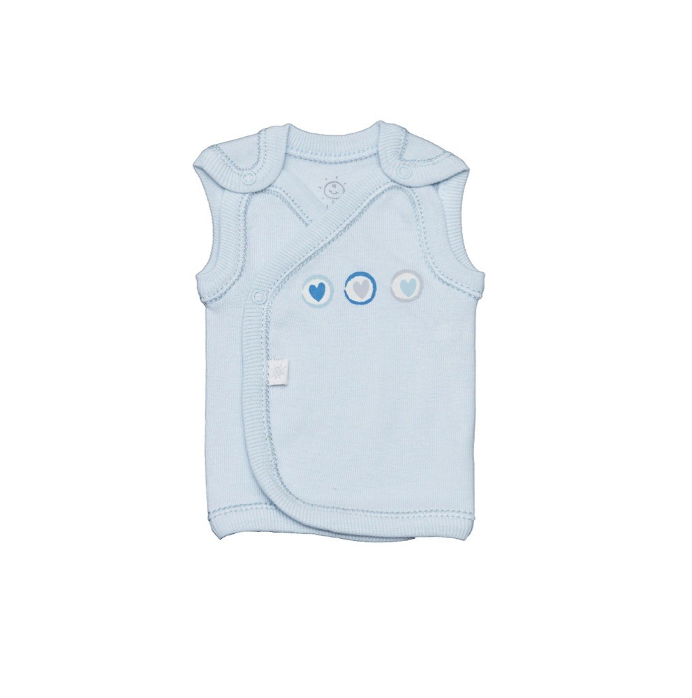 Earlybirds Nicu Singlet Blue | Baby Singlets | Baby Bunting AU