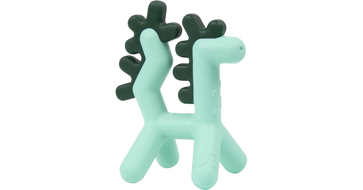 Boon Growl Teether Green | Baby Bunting AU