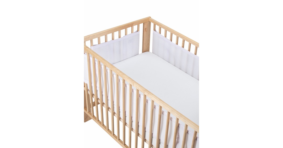 Airwrap Mesh Cot Liner 4 Sides White | Baby Bunting AU