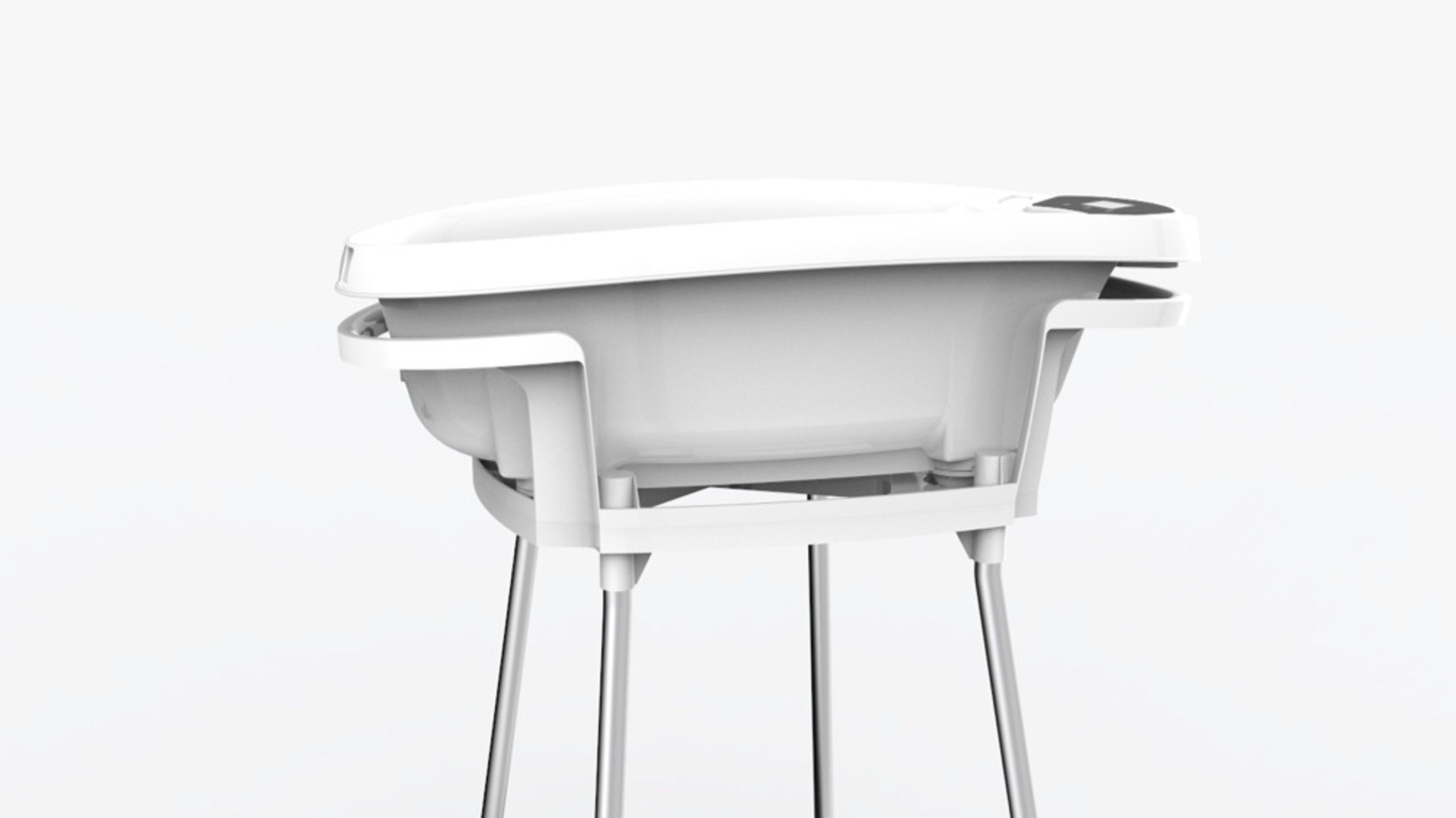 AquaScale Bath Stand New Gen Silver | Baby Bunting AU