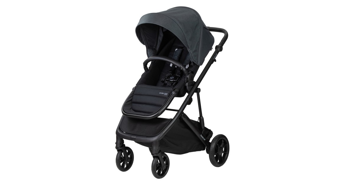 Steelcraft Strider Mini Signature Stroller Black Gum | Baby Bunting NZ