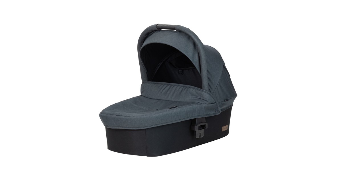 Steelcraft Click & Go Signature Bassinet Black Gum | Baby Bunting NZ