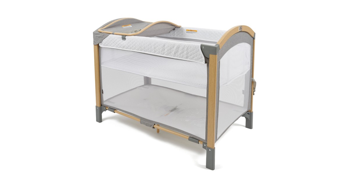 Jengo Oasis 2 In 1 Portacot With Changer Grey | Baby Bunting AU