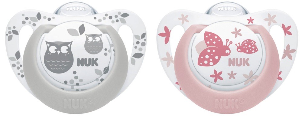 Nuk Soother - Genius - 6-18Months - 2Pack - Assorted | Dummies | Baby ...