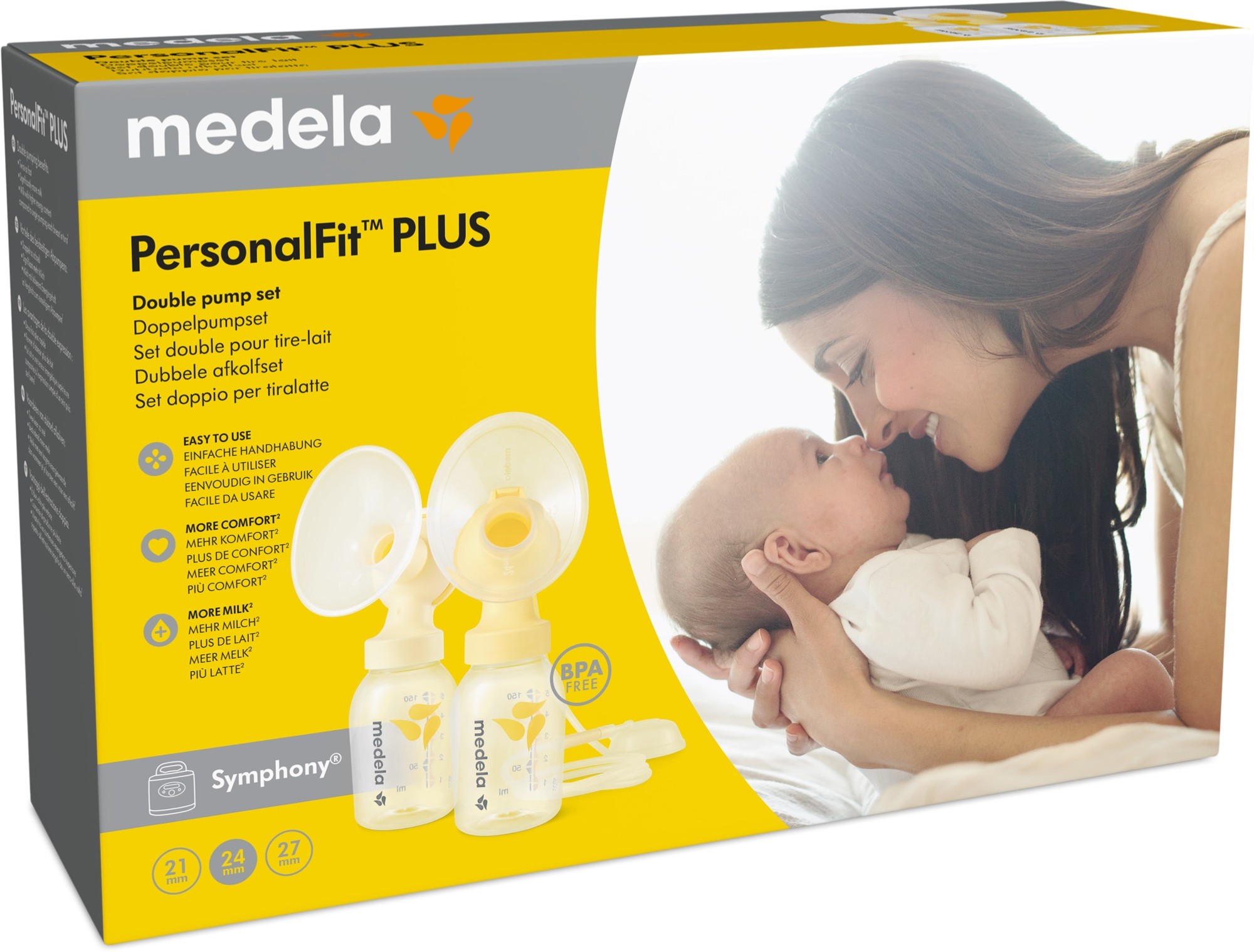 Medela Symphony Double Pump Set Medium 24Mm | Baby Bunting AU