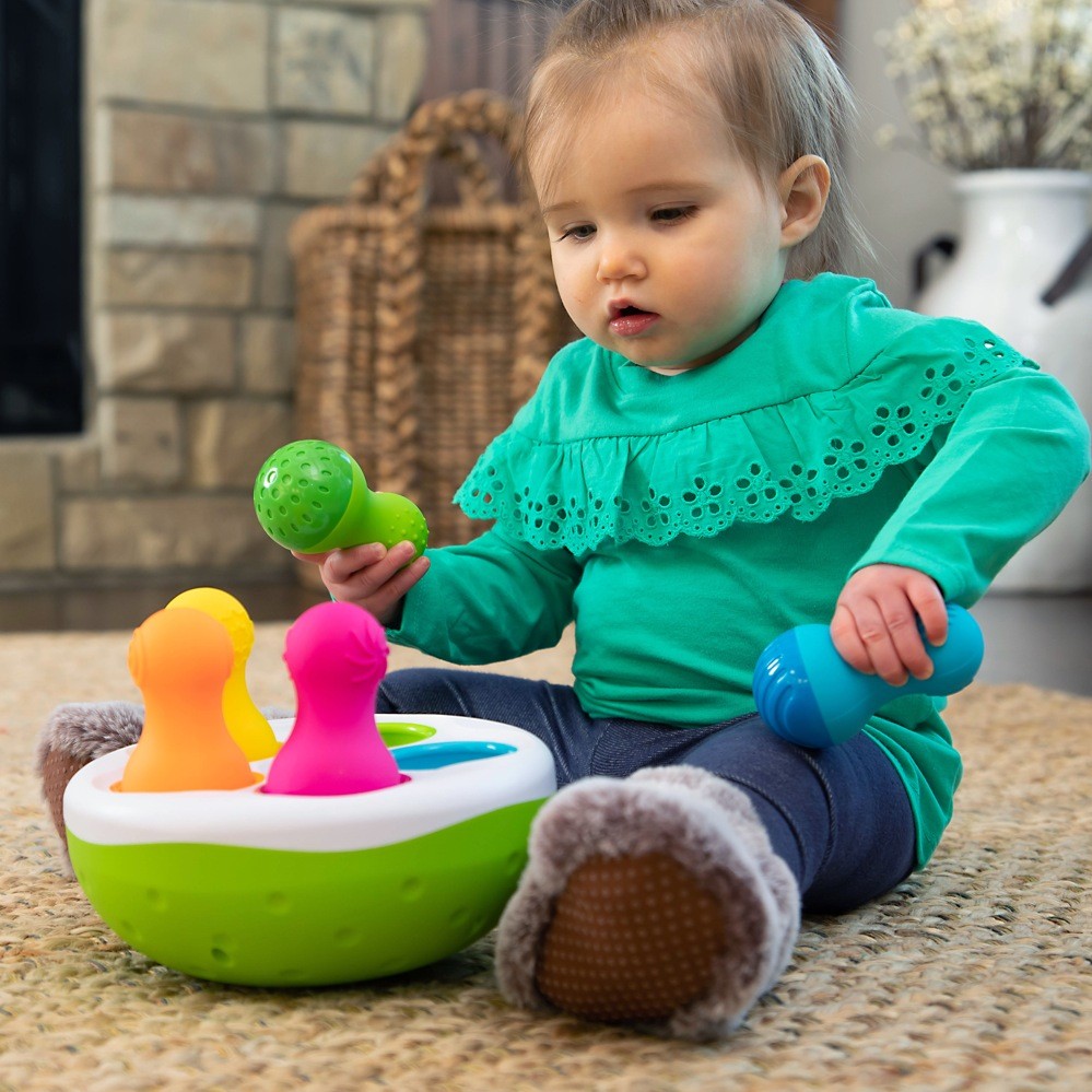 Fat Brain Spinny Pins | Interactive Toys | Baby Bunting AU
