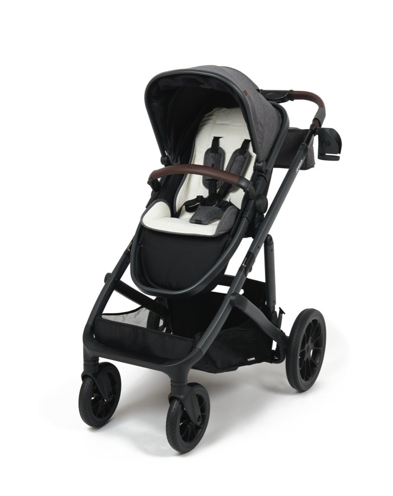 Jengo Strand Pram And Bassinet- Moon | Double Prams | Baby Bunting AU