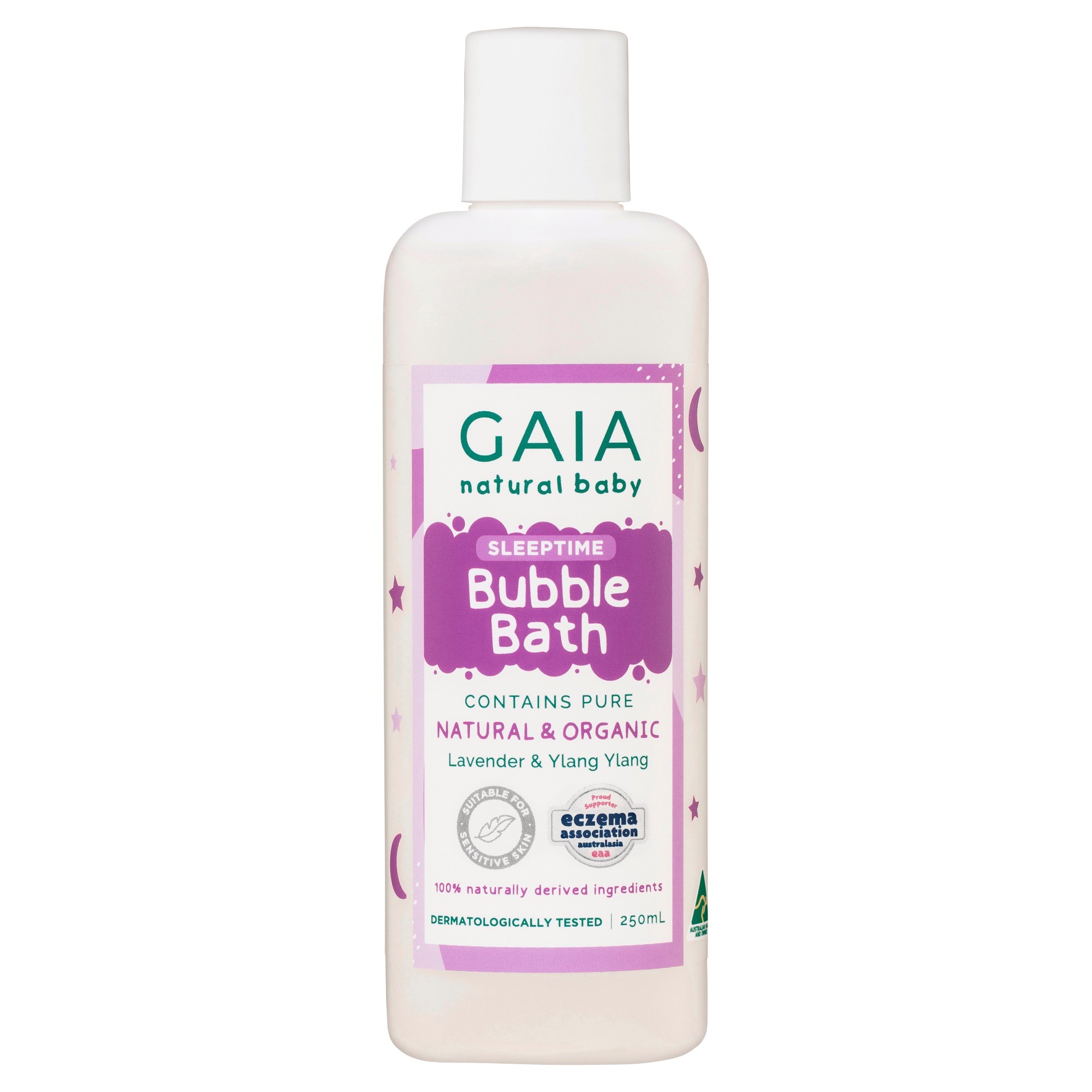 Gaia Baby Bubble Bath - Sleeptime 250 ml | Bathtime | Baby Bunting AU
