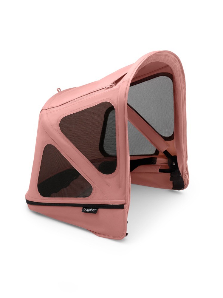 Bugaboo Donkey Breezy Sun Canopy Morning Pink | Sun & Rain Covers ...