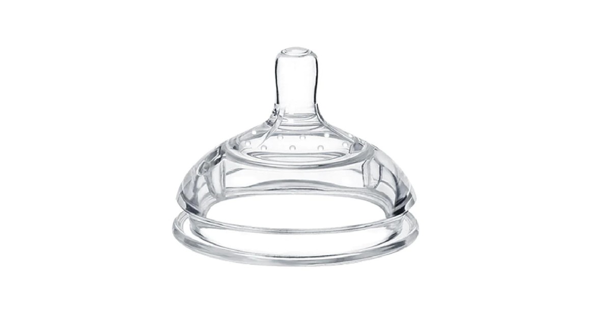 Haakaa Gen 3 Silicone Bottle Anti-Colic Teat- 2Pk Large/Variable | Baby ...