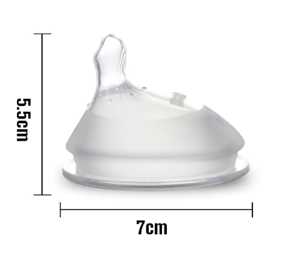Haakaa Gen. 3 Silicone Orthodontic Teat - 2Pk Small | Bottle Teats ...