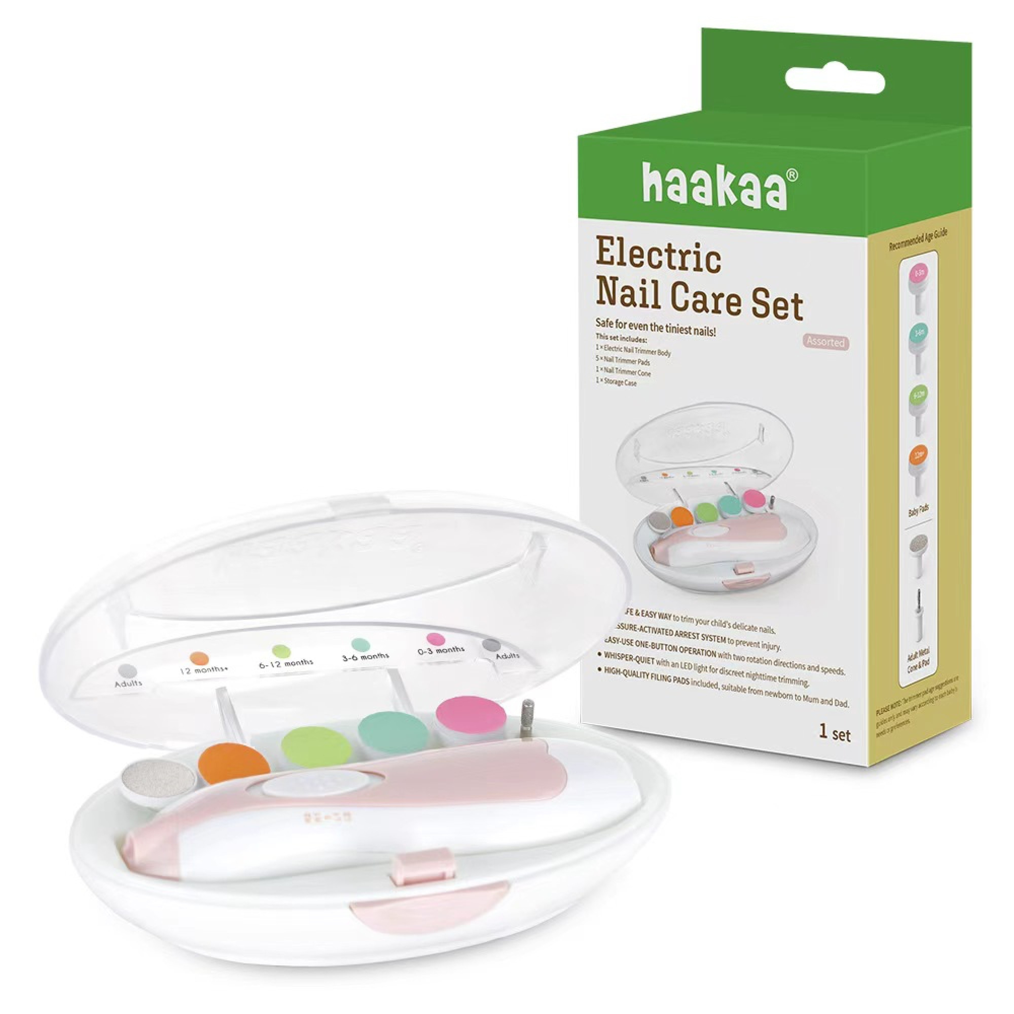 Haakaa Baby Nail Care Kit | Baby Bunting AU