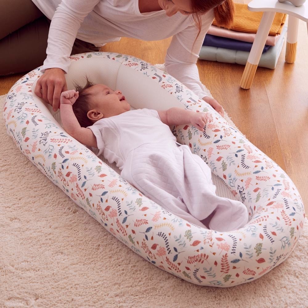 Purflo Sleep Tight Baby Bed - Botanical | Bassinets and Bedside ...