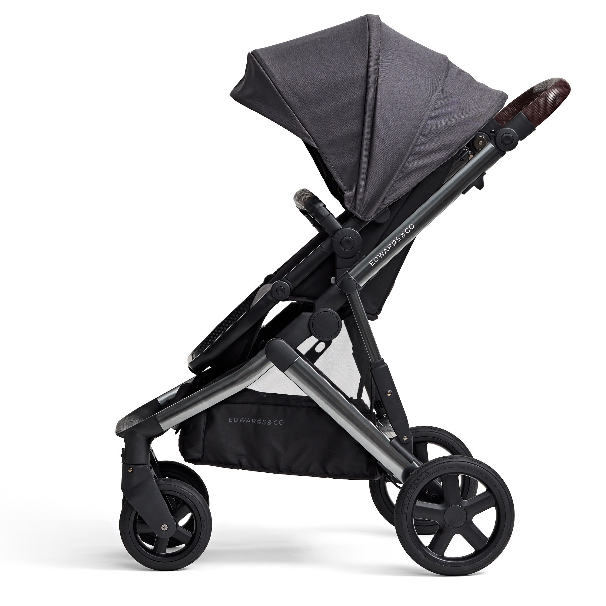 Edwards & Co Olive - Ruby Gloss | Double Prams | Baby Bunting AU