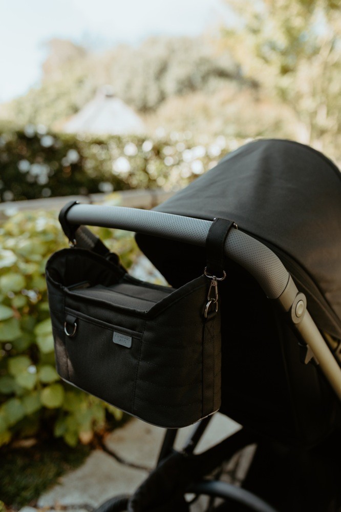Edwards & Co Stroller Organiser - Canvas | Pram Organiser | Baby Bunting NZ