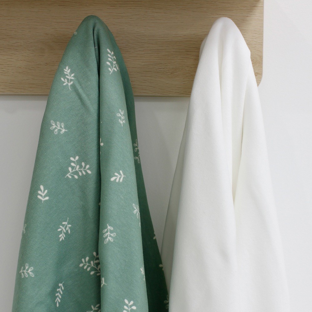 Bubba Blue Organic 2 Pack Jersey Wrap Olive | Wraps | Baby Bunting AU
