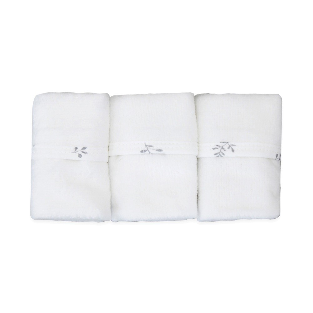 Bubba Blue Organic 3 Pack Washcloth White | Mid Season Sale | Baby ...