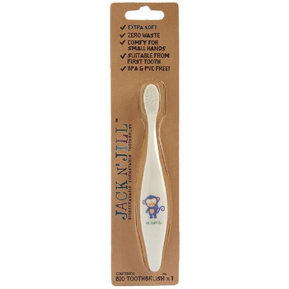 Jack N Jill Bio Toothbrush Monkey | Baby Bunting NZ