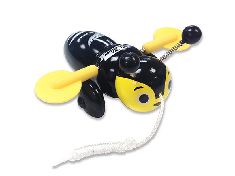 Buzzy Bee All Blacks Pull Along Wooden Toy | Interactive Toys | Baby ...