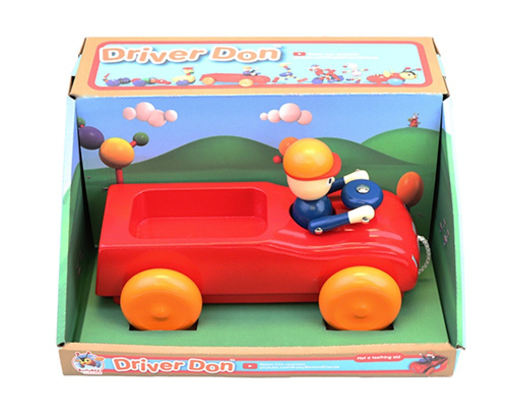 Buzzy Bee Driver Don Pull Along Toy | Interactive Toys | Baby Bunting NZ