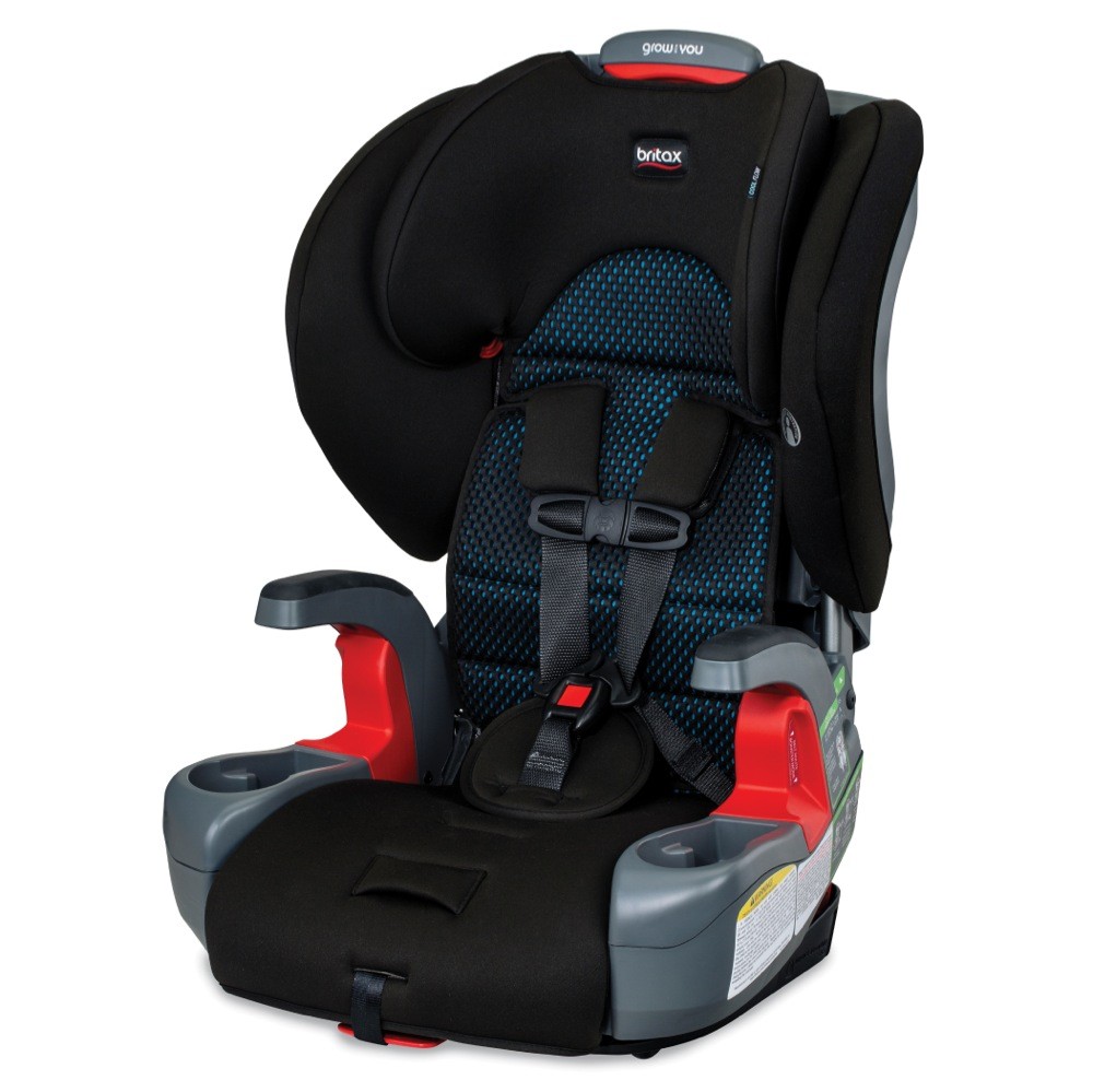 Britax Grow With You Convertible Booster Cool Flow Teal | Harnessed ...