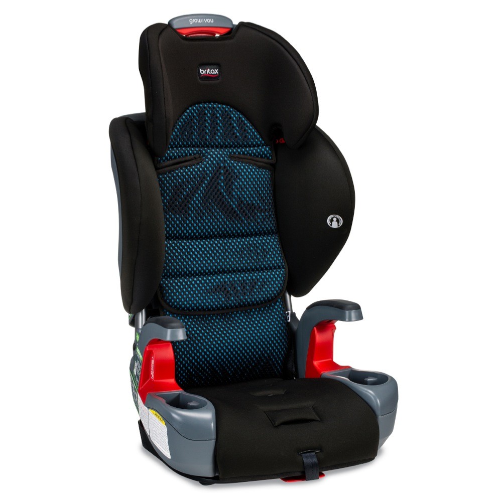 Britax Grow With You Convertible Booster Cool Flow Teal | Harnessed ...
