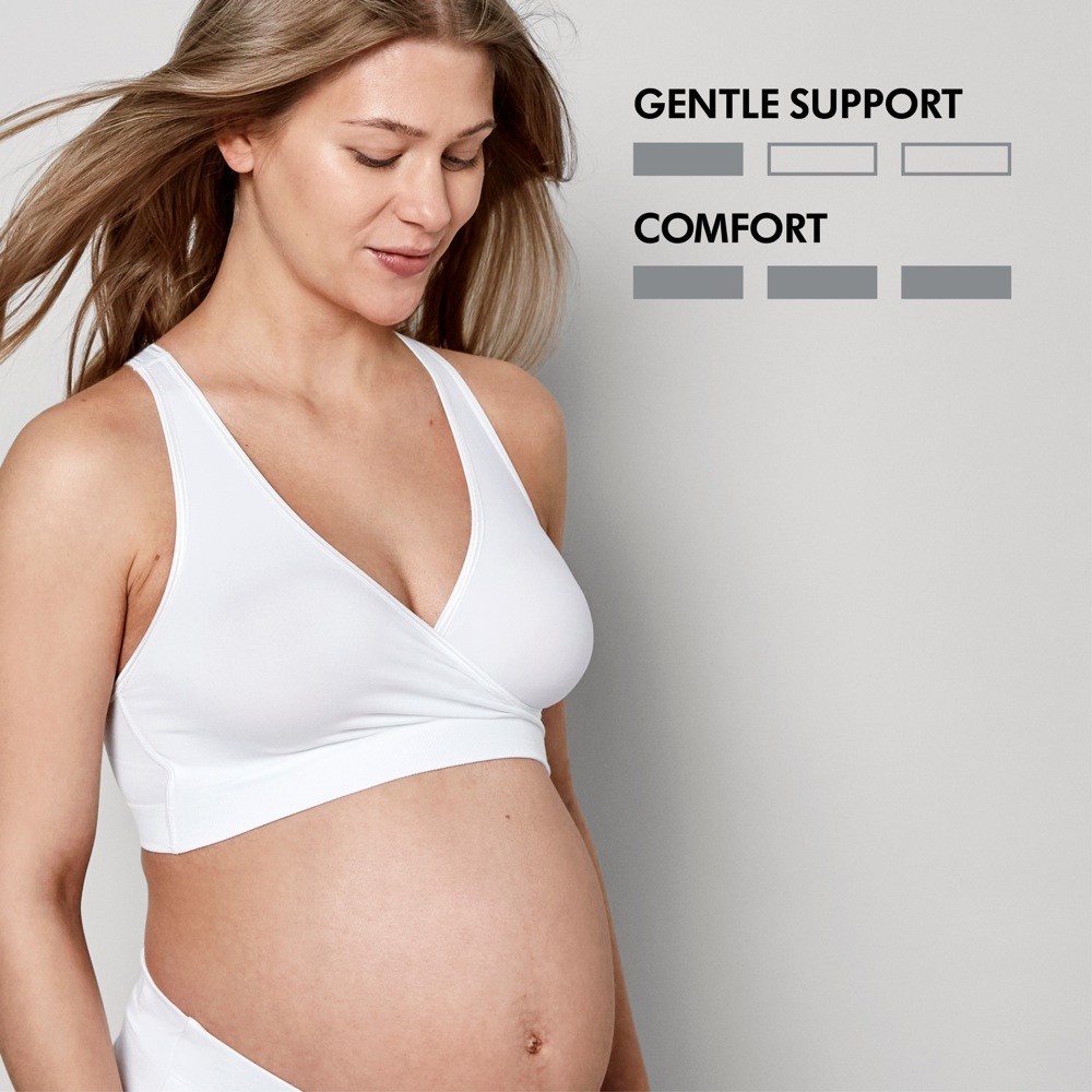 Medela Keep Cool Sleep Nursing Bra White | Maternity bra | Baby Bunting AU