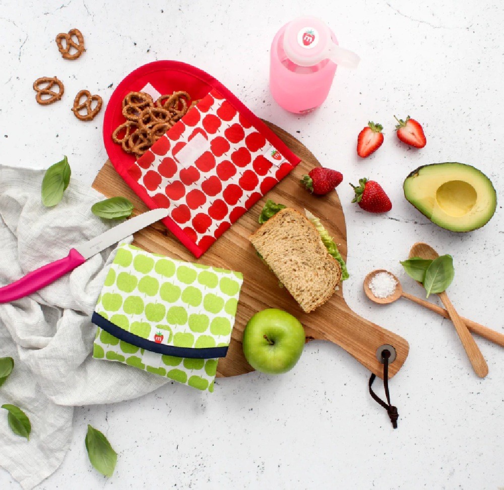 Munch Eco Cotton Litterless Lunch Wraps - Assorted | Food Storage ...