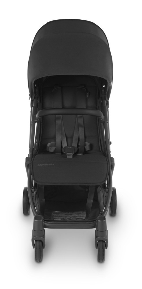 Uppababy - Minu V2 Stroller-Jake (Charcoal/Carbon/ Black Leather ...