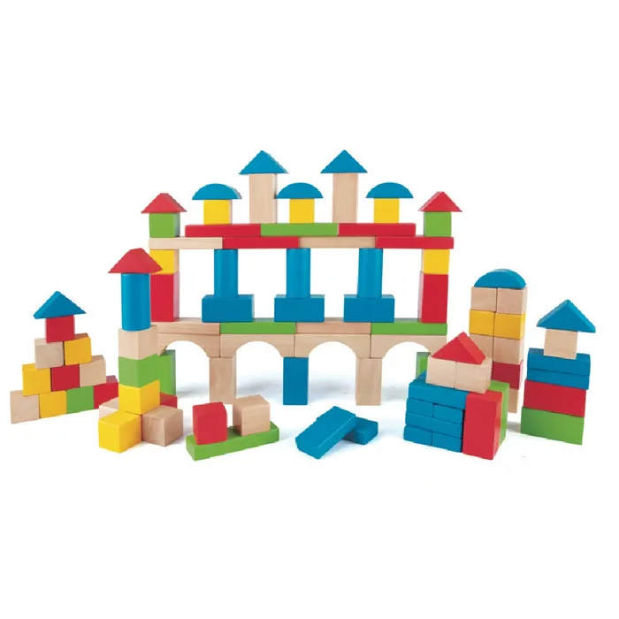 Hape Build Up And Away Blocks | Baby Bunting NZ