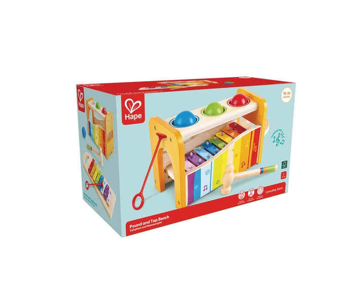 Hape Pound And Tap Bench | Baby Bunting AU
