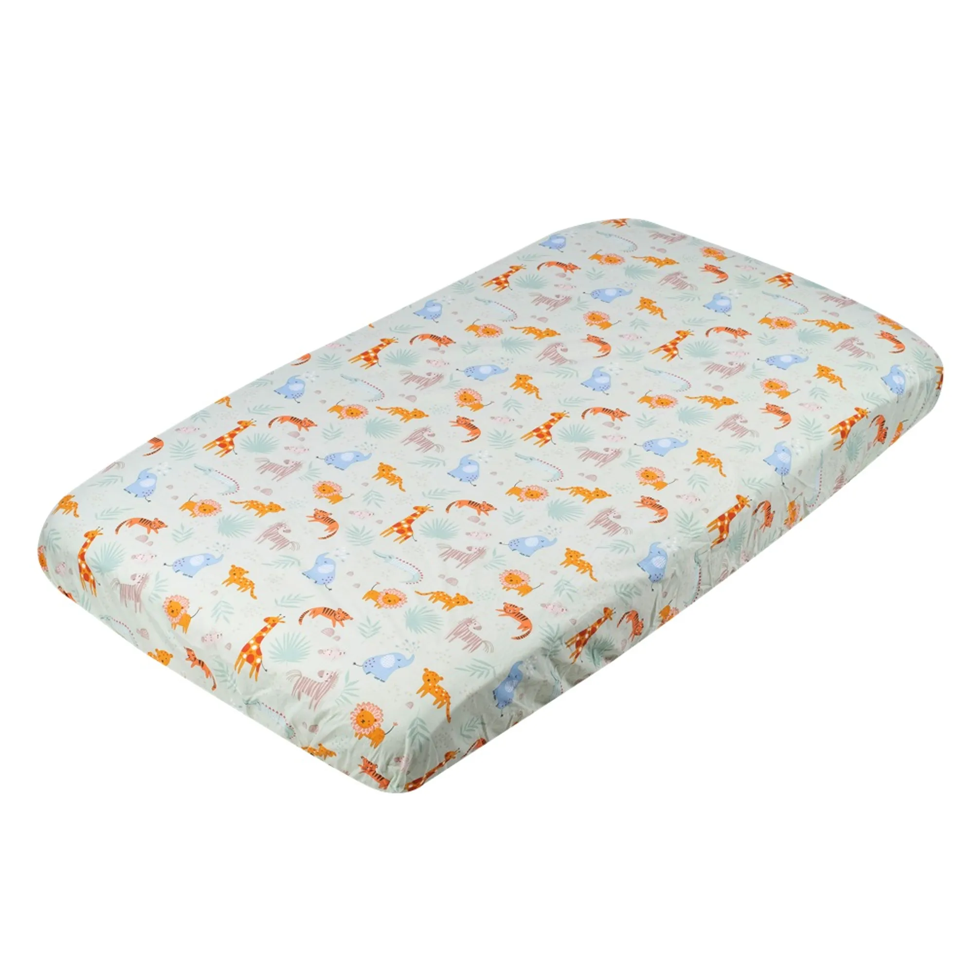 4baby Bassinet Fitted Sheet 2 Pack Safari Dreams | Baby Bunting AU