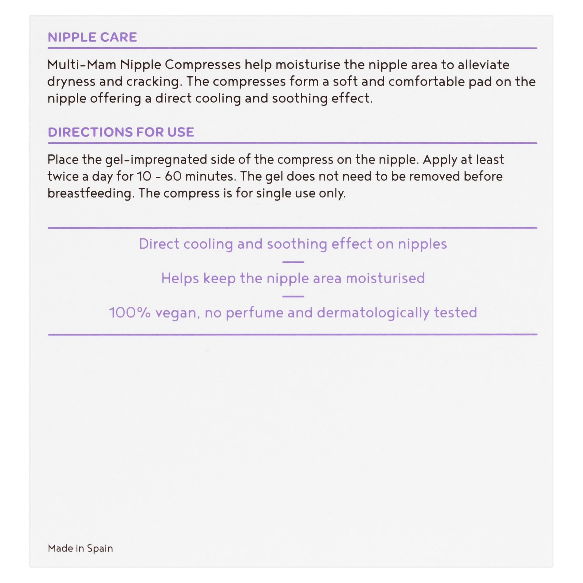 Multi-Mam Compresses 12 Pack | Nipple Shields | Baby Bunting AU